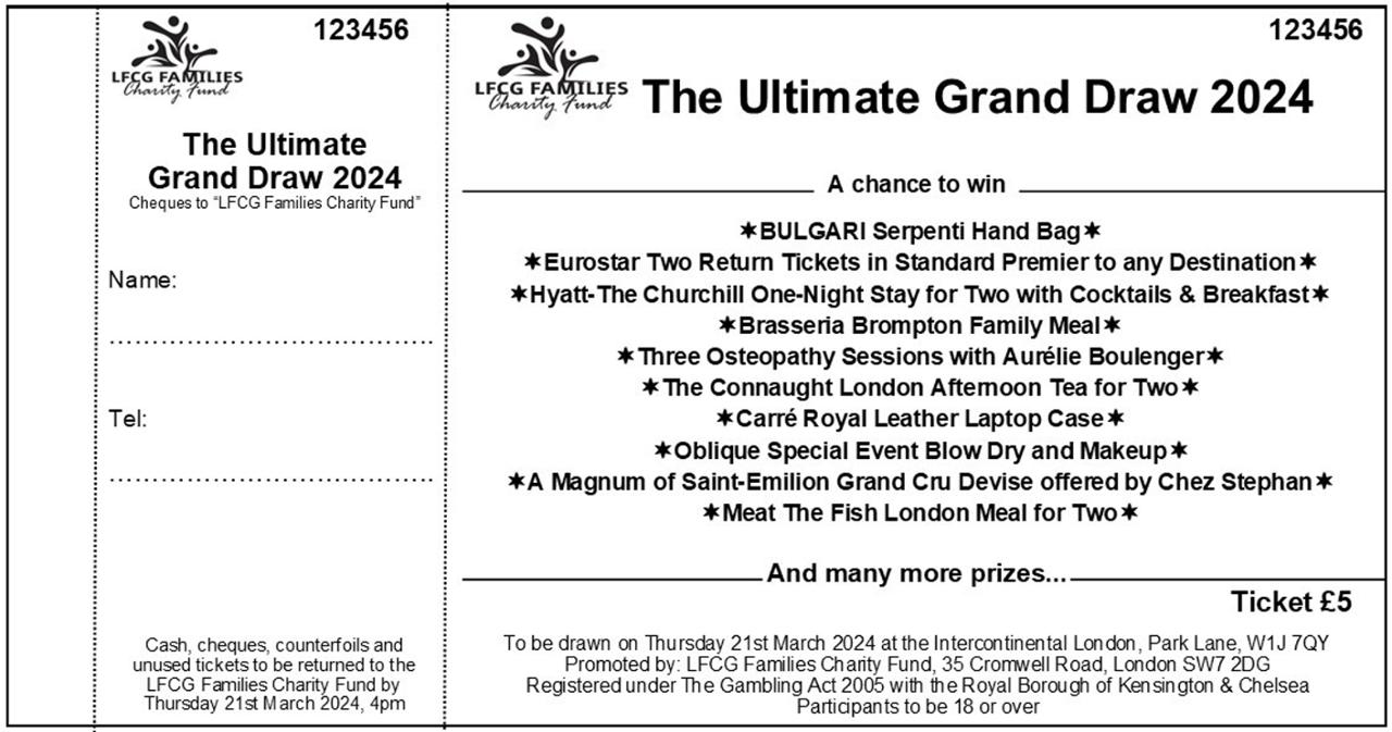 **The Ultimate Grand Draw 2024** | Powered by Givergy